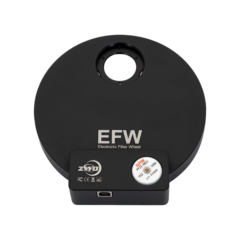 ZWO EFW Electronic Filter Wheel - Eight Positions for 1.25" or 31 mm F ...