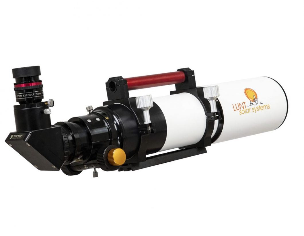 Lunt Solar 100 mm Modular H-Alpha Solar Telescope - B3400 and Rack and ...