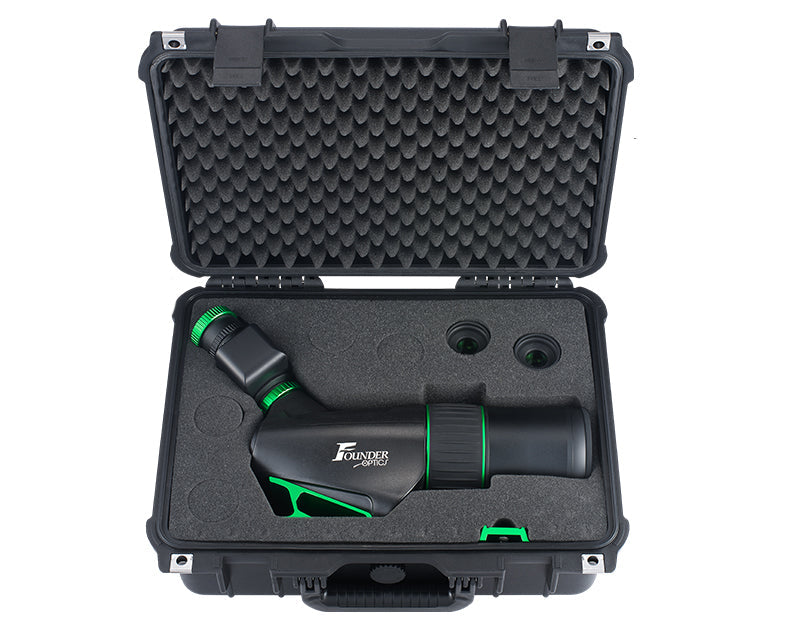 Founder Bino-One Scope 80 ED Spotting Scope with Divergent Binoviewer ...
