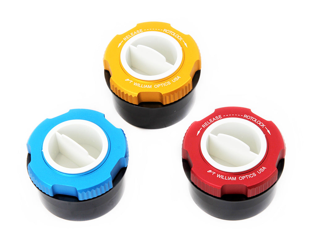 William Optics 1.25" RotoLock Adapter - Red color - F-ROTO-A2-125RDII ...