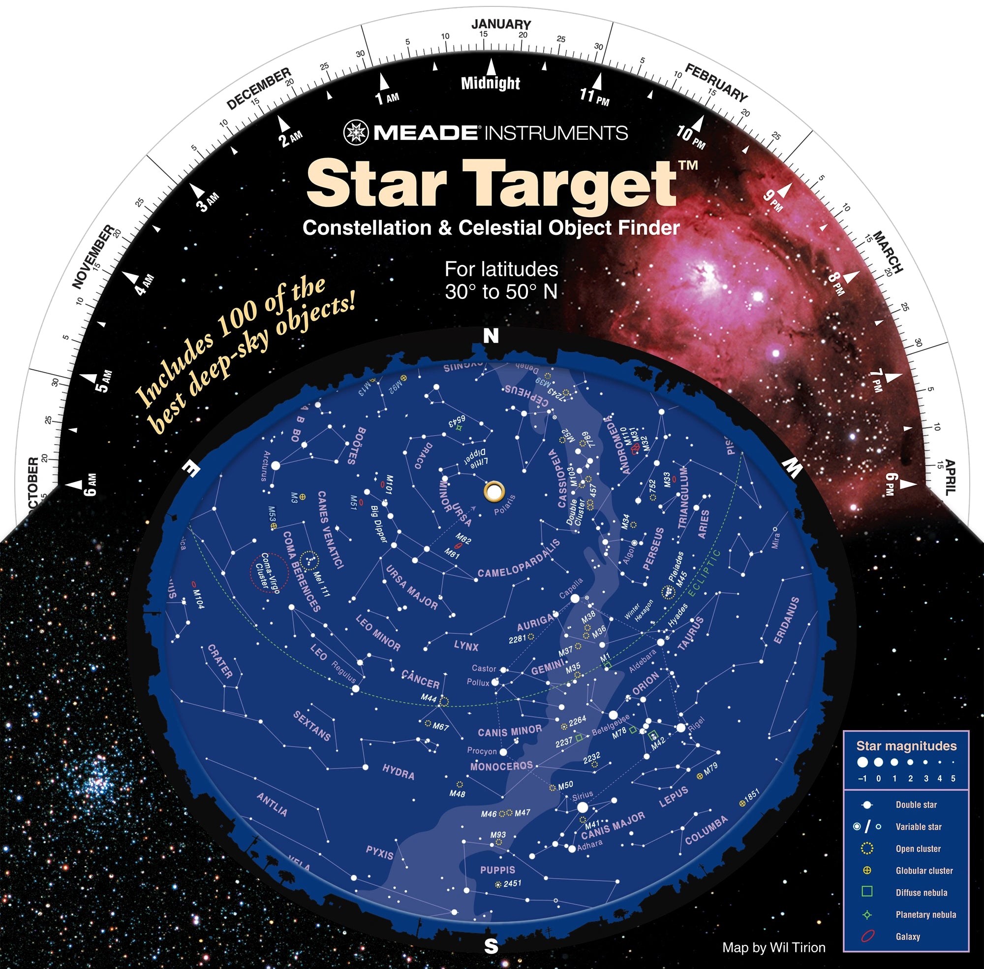 Meade Star Target Planisphere - 608058 – Khan Scope Centre