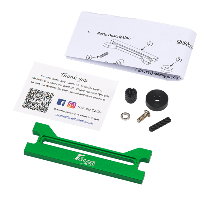Founder Optics Bracket for ZWO EAF - BRKT01 – Khan Scope Centre